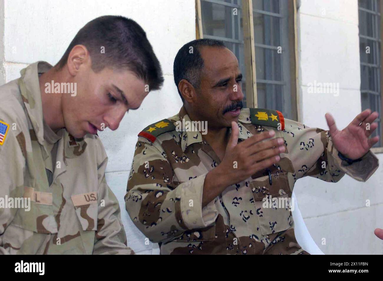 Iraqi border patrol guard hi-res stock photography and images - Alamy
