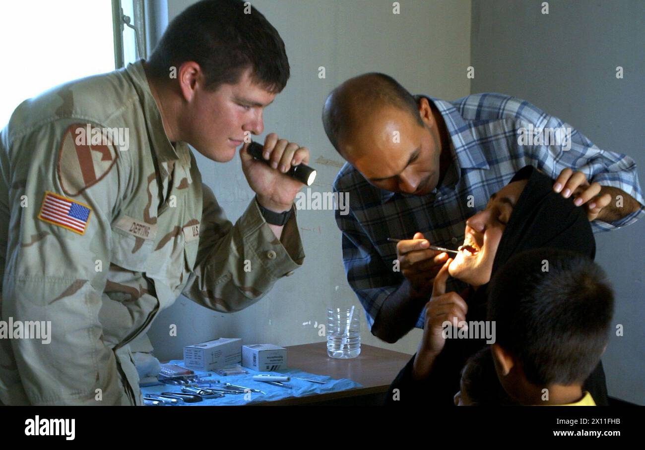 SPC Brad Derting, medic, 898th Engineer Battalion, 81st Armored Brigade ...