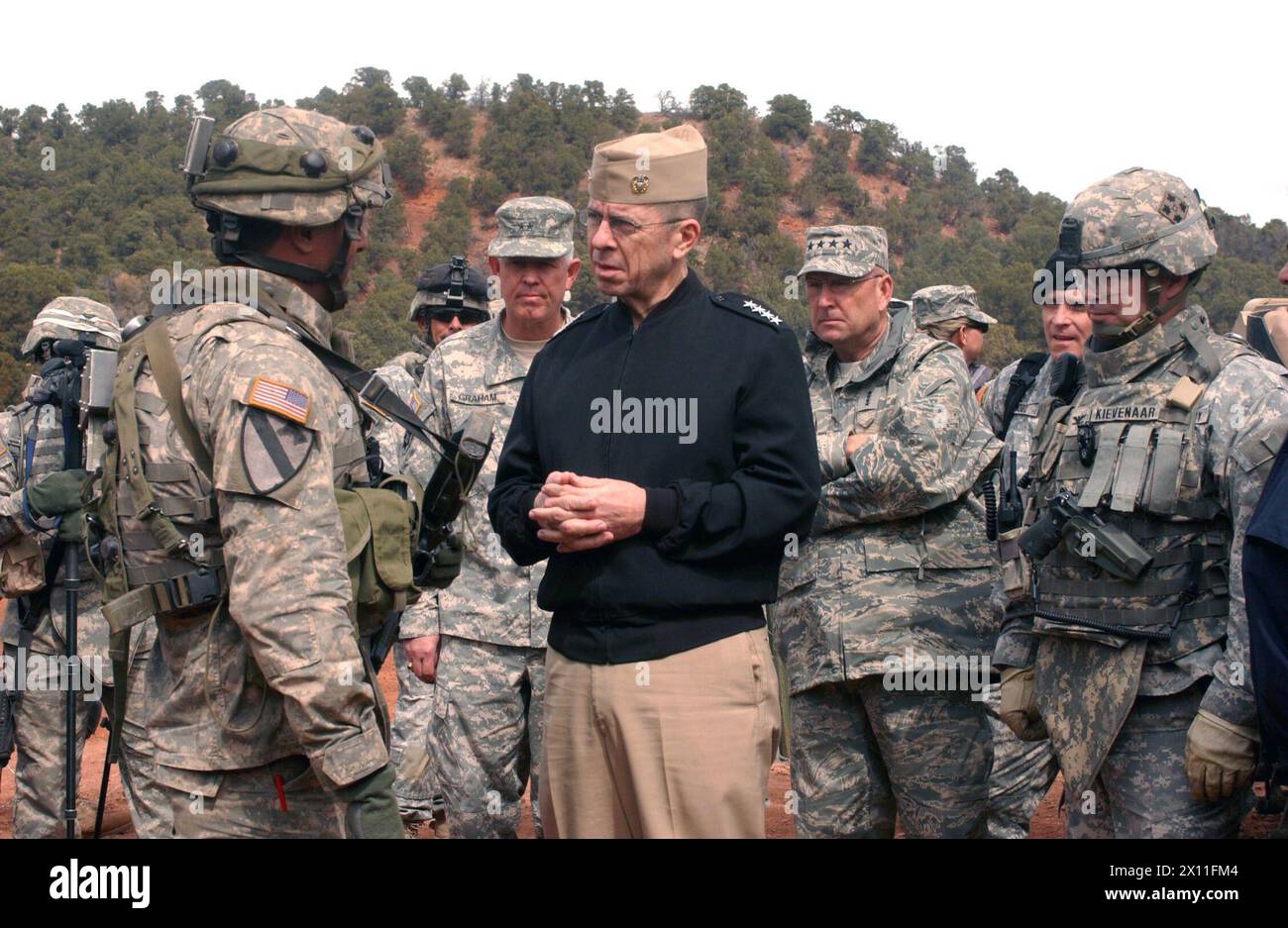 U.S. Navy Adm. Mike Mullen, chairman of the Joint Chiefs of Staff ...