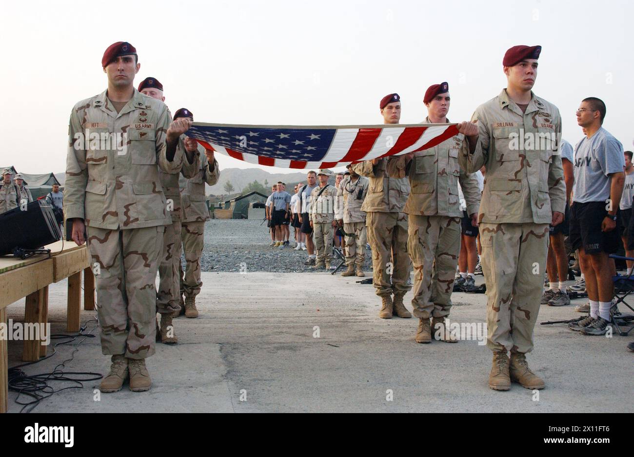 On July 4, 2004, soldiers assigned to 1/501st Parachute Infantry ...