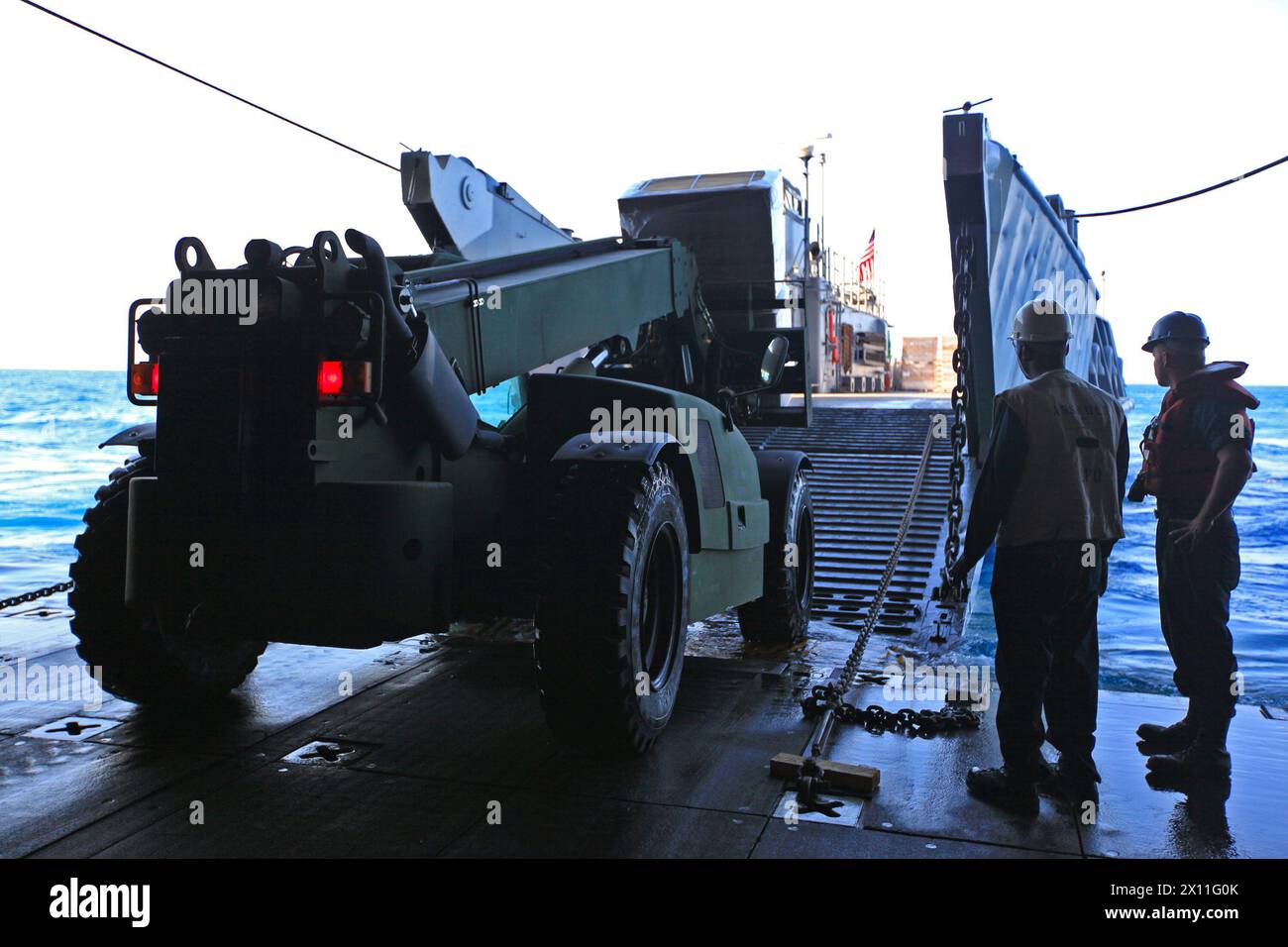 Lance Cpl. Alexcia L. Mauro, a heavy equipment operator for Combat ...