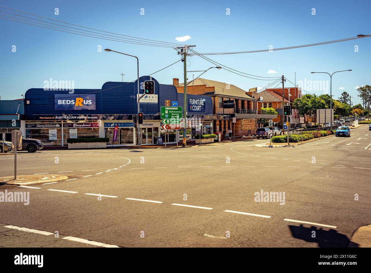 Beaudesert, QLD, Australia - Historical buildings in town Stock Photo ...