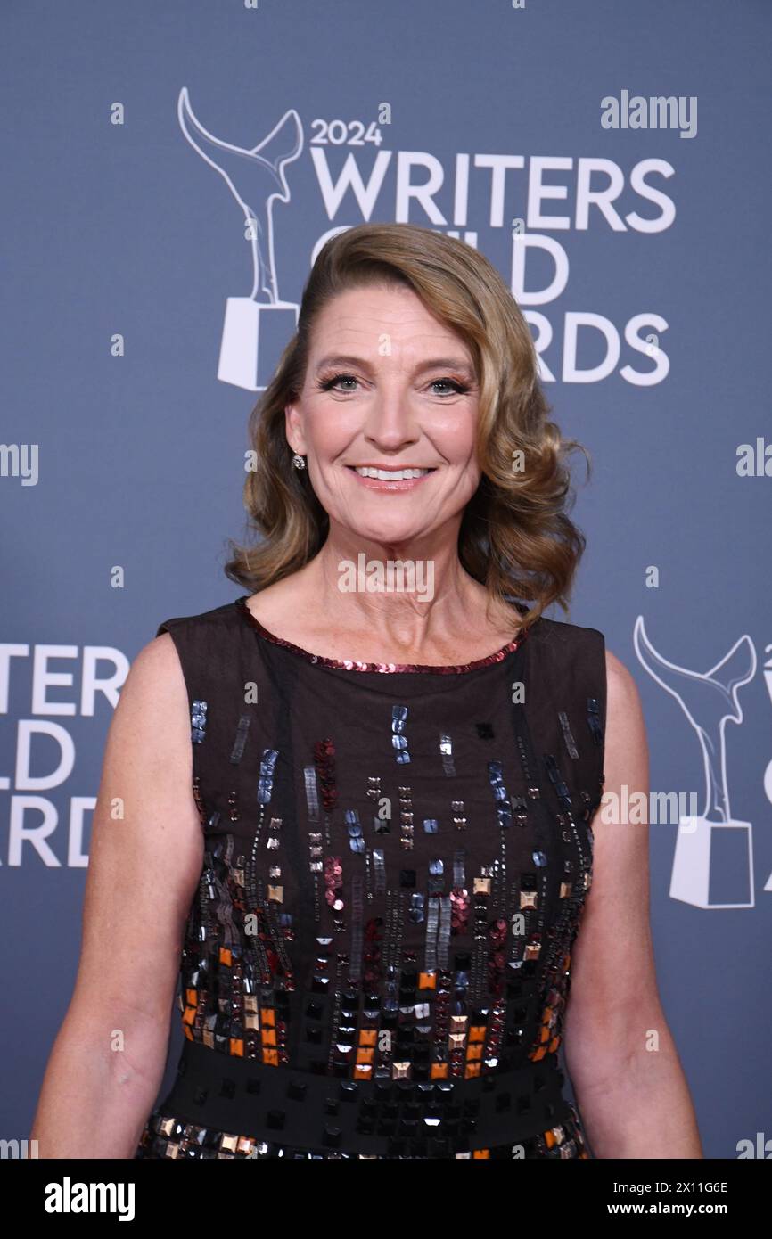 Los Angeles, California, USA 14th April 2024 WGAW President Meredith ...