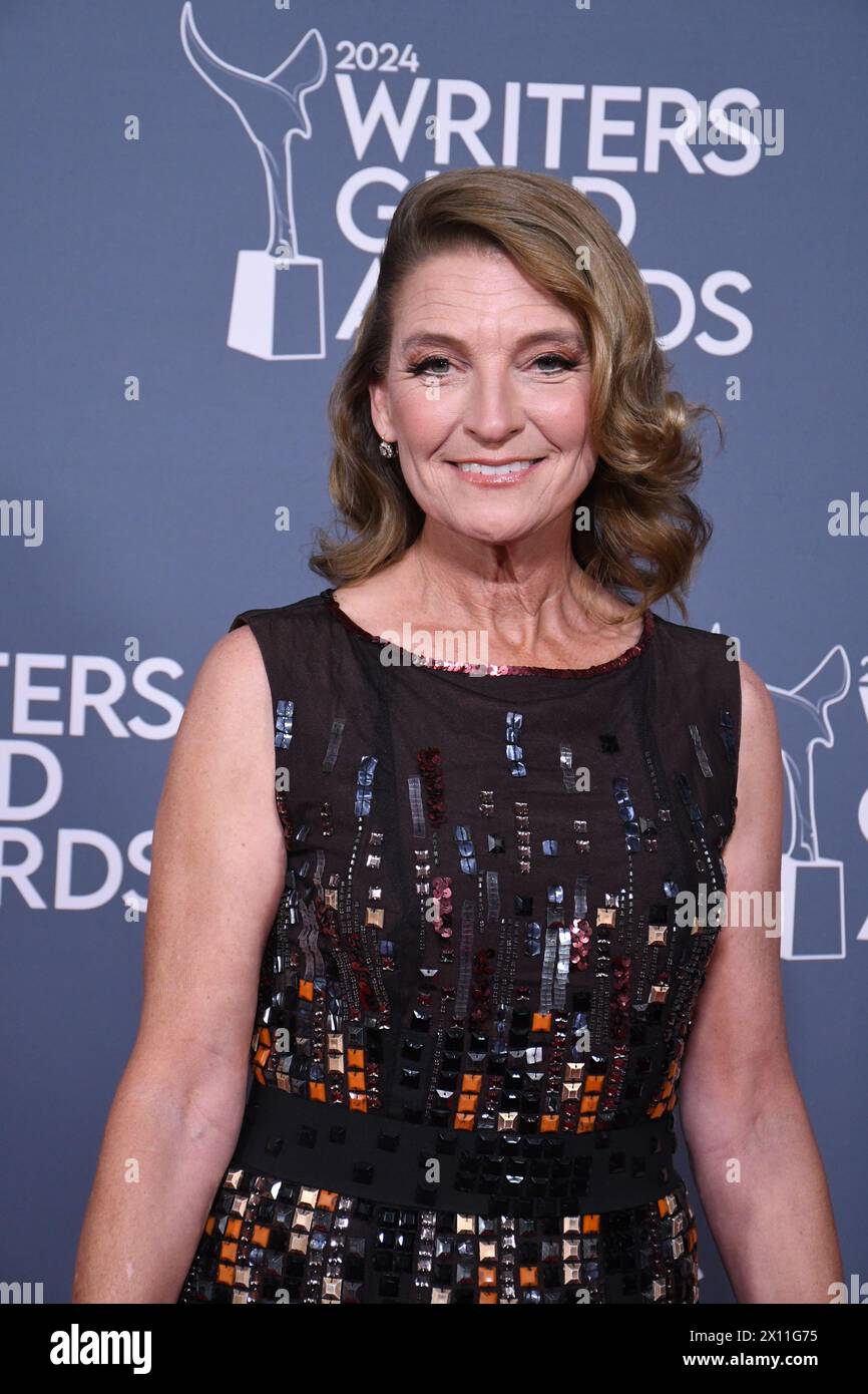 Los Angeles, California, USA 14th April 2024 WGAW President Meredith ...