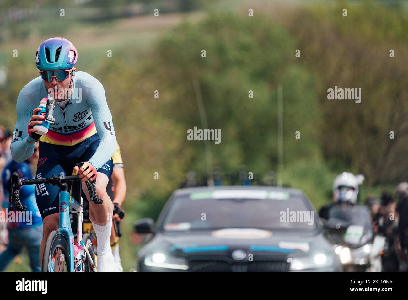 Valkenberg, Netherlands. 14th Apr, 2024. Picture by Zac Williams/SWpix ...