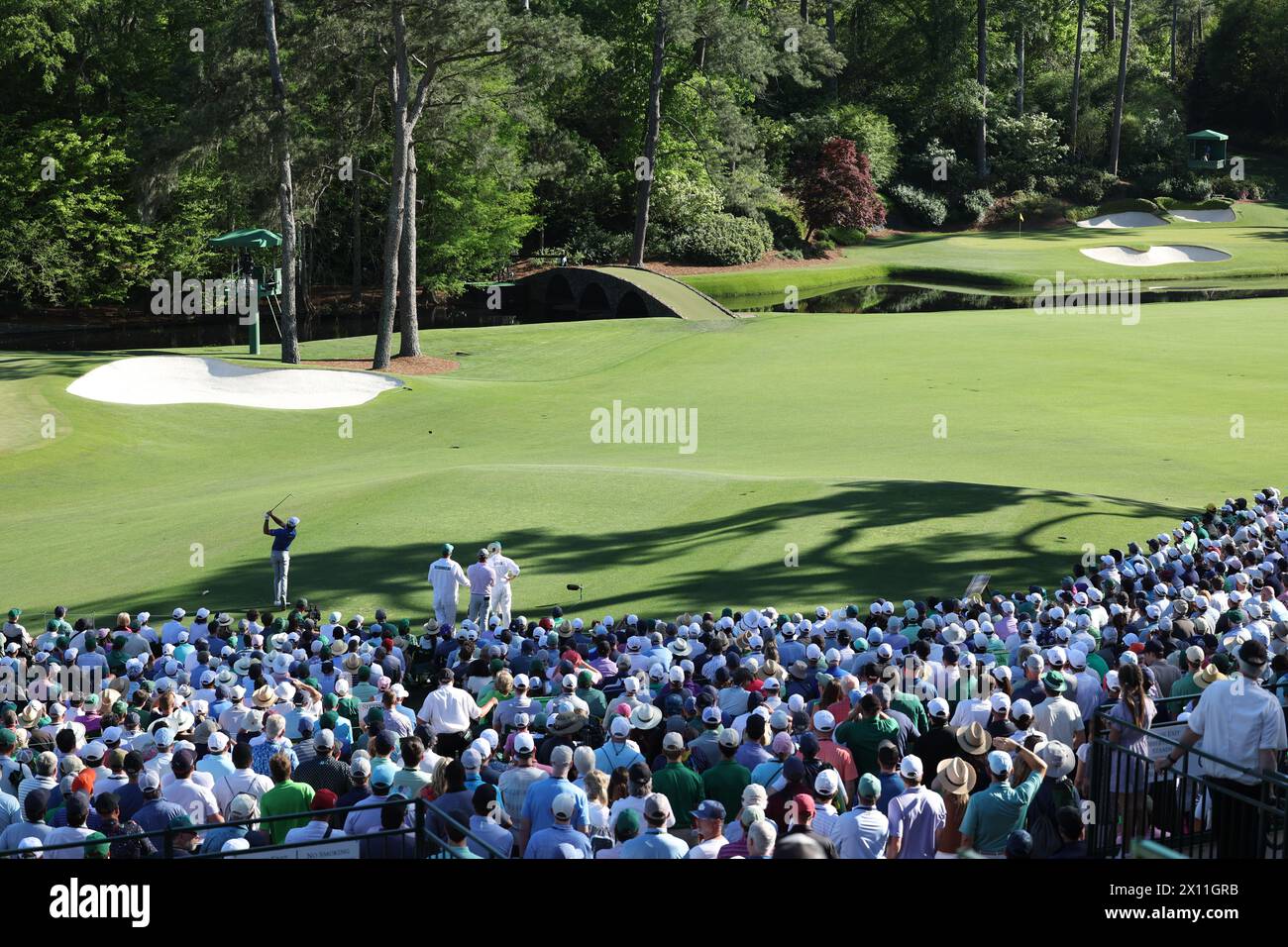 United States' Max Homa on the 12th hole during the day 3 of the 2024 ...