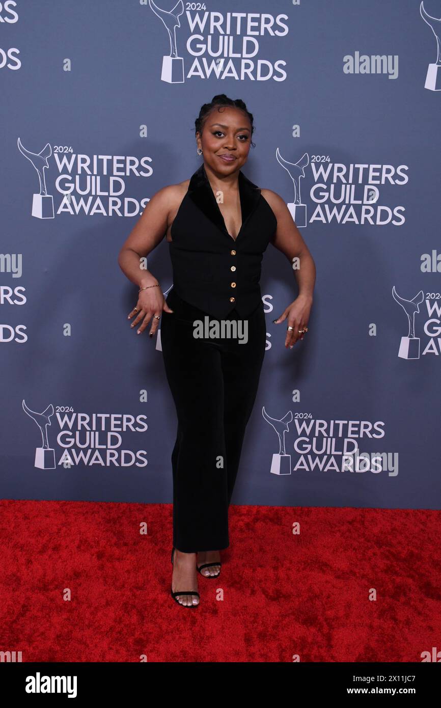 Los Angeles, California, USA 14th April 2024 Actress/Writer Quinta ...