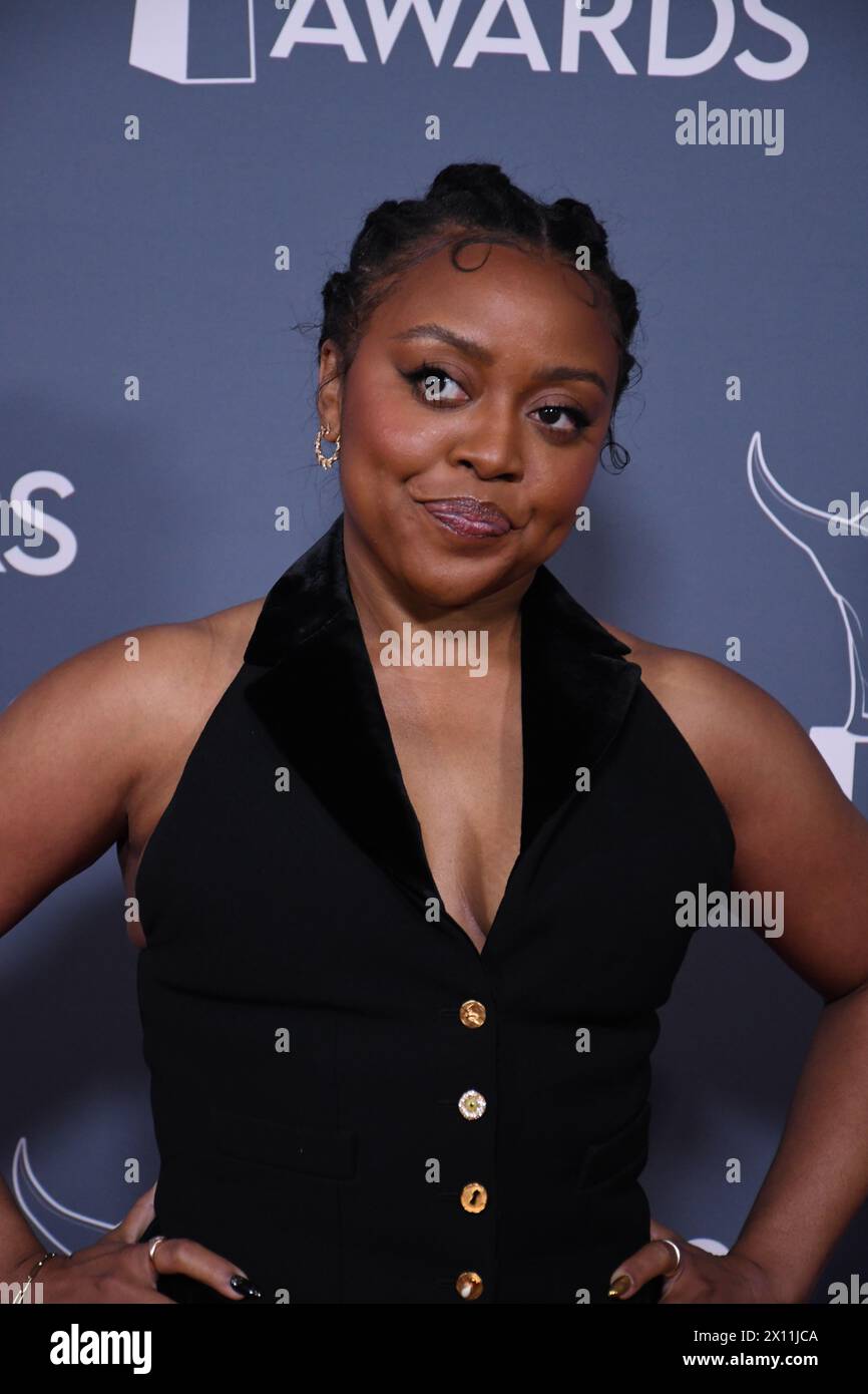 Los Angeles, California, USA 14th April 2024 Actress/Writer Quinta ...