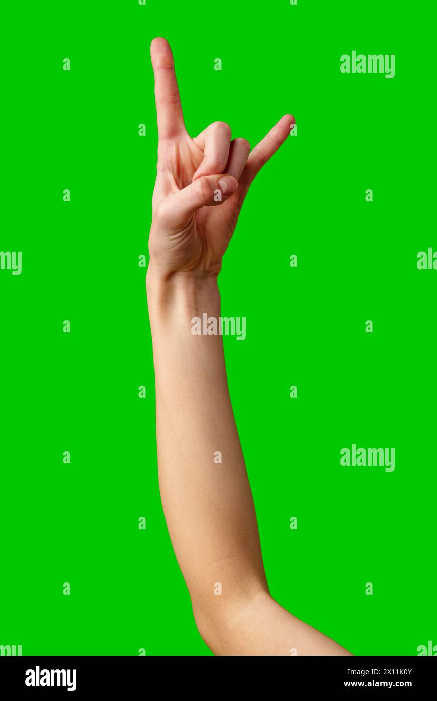 Peace peaceful hand signal hi-res stock photography and images - Alamy