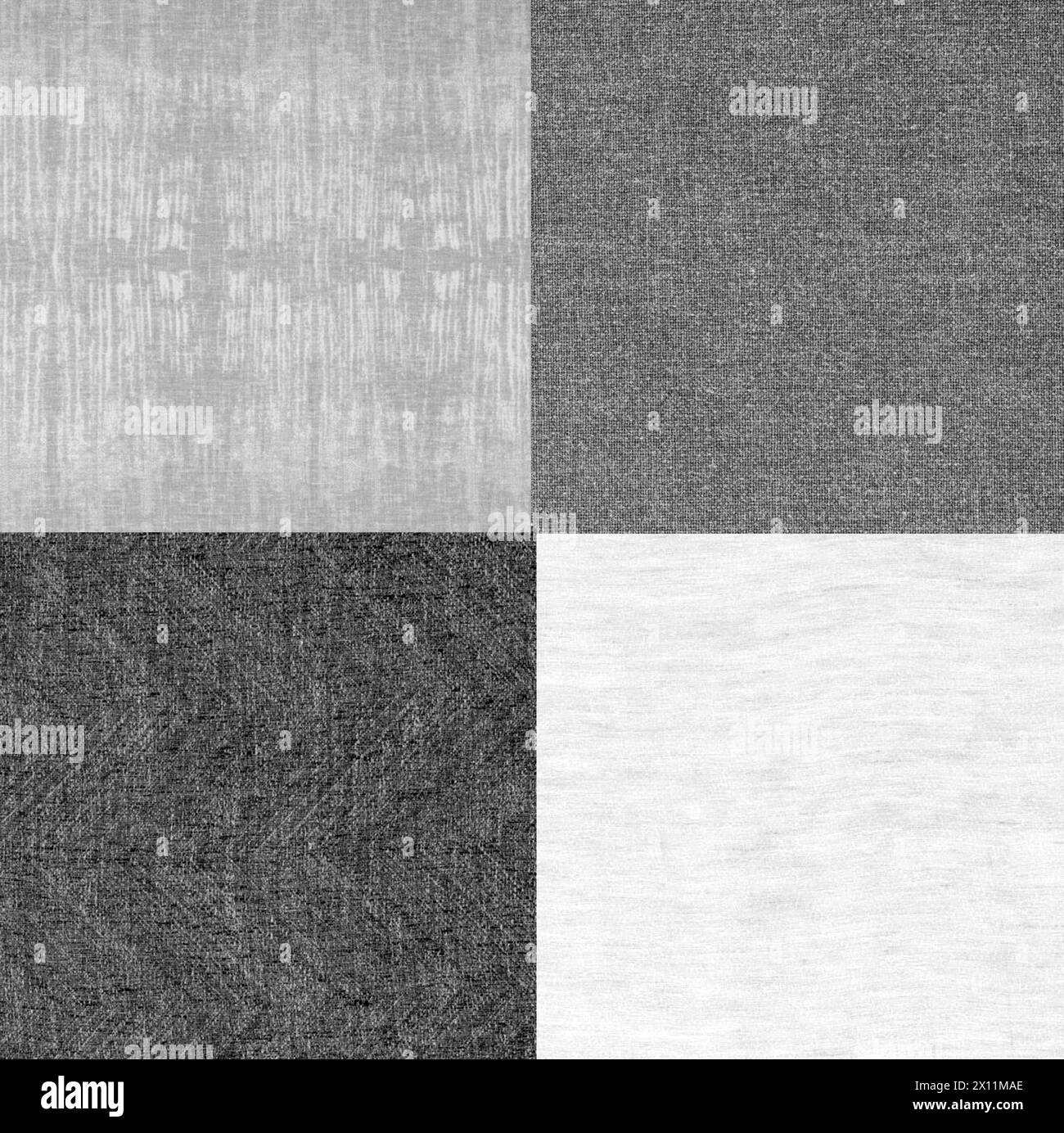 Black and white cloth texture background. Natural material pattern ...