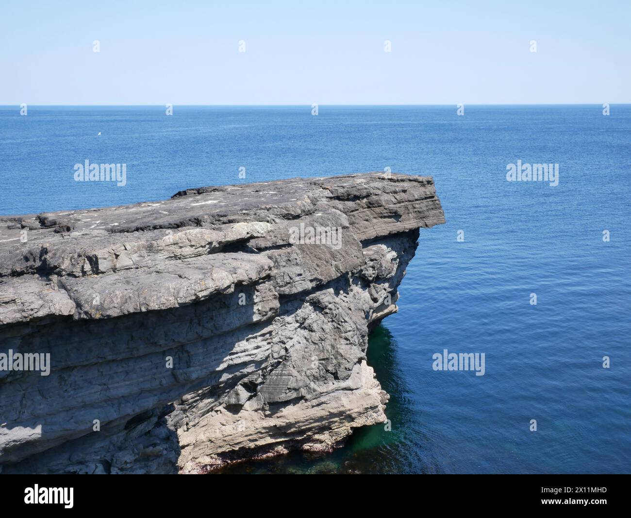 Cliffs and Atlantic ocean, rocks canyon and laguna, beauty in nature ...