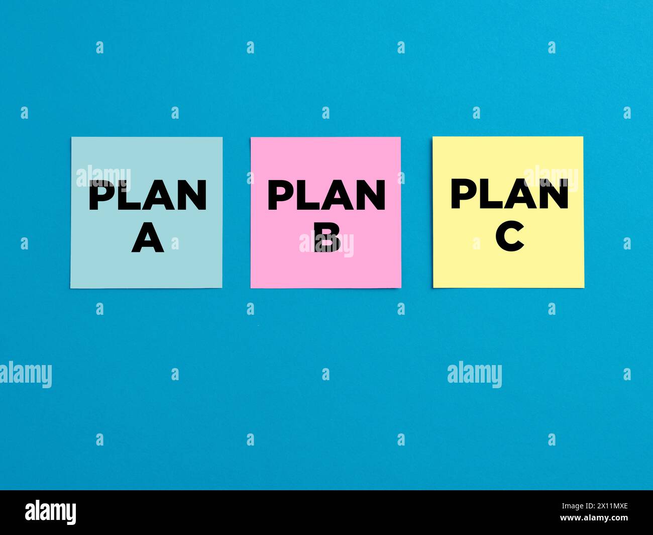 Making a choice among the alternative business plans. The words plan a ...