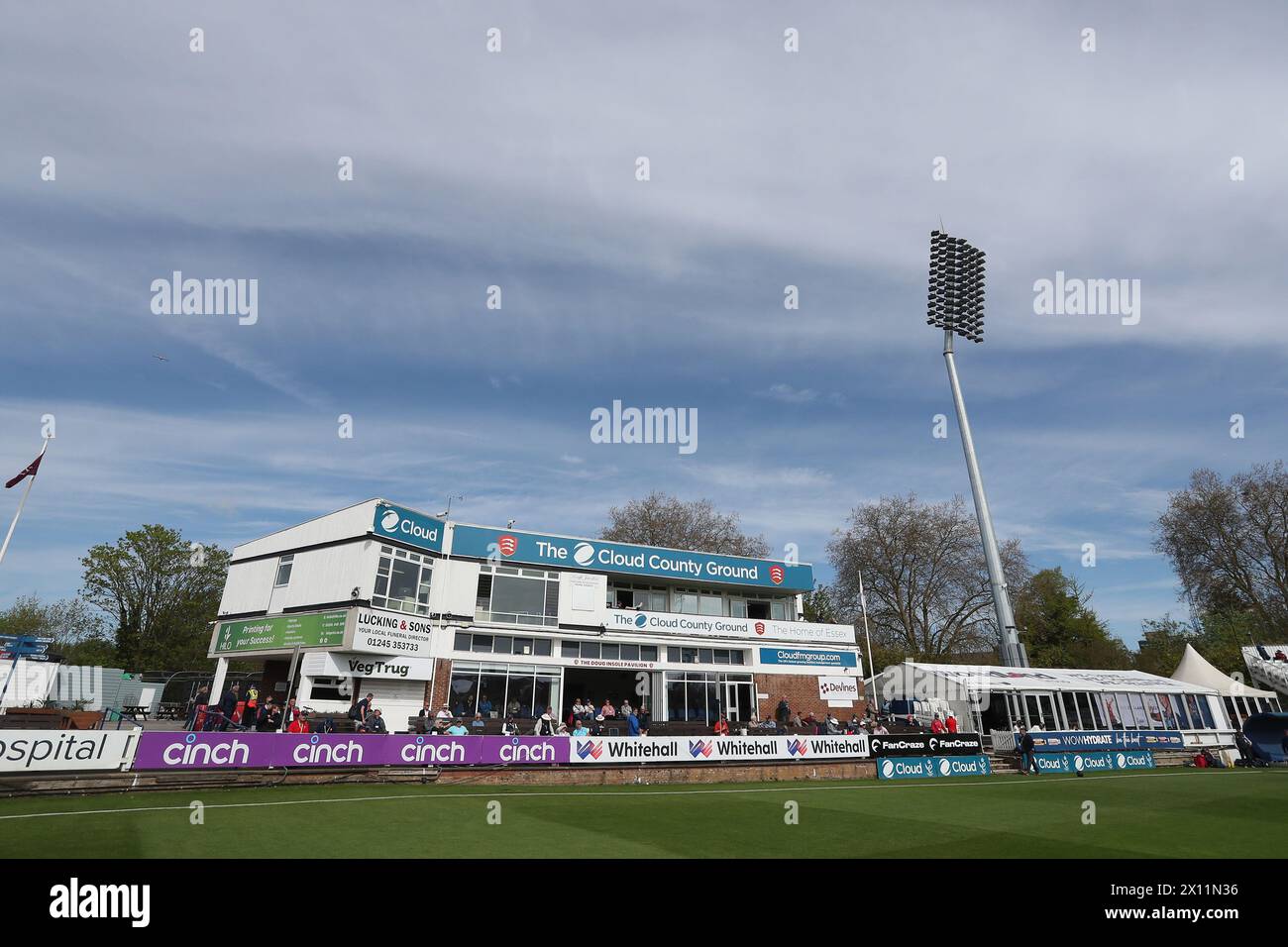 The pavilion during Essex CCC vs Kent CCC, Vitality County Championship ...
