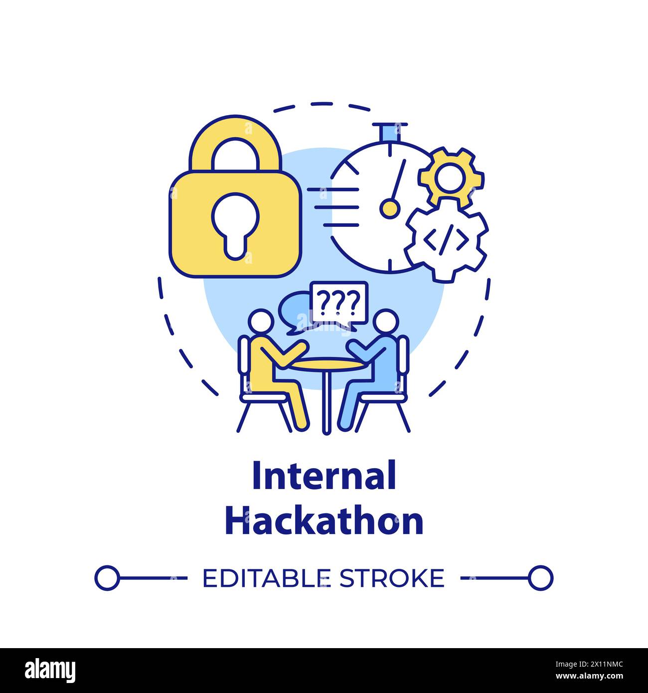 Internal hackathon multi color concept icon Stock Vector Image & Art ... Internal hackathon multi color concept icon Stock Vector Image & Art ...