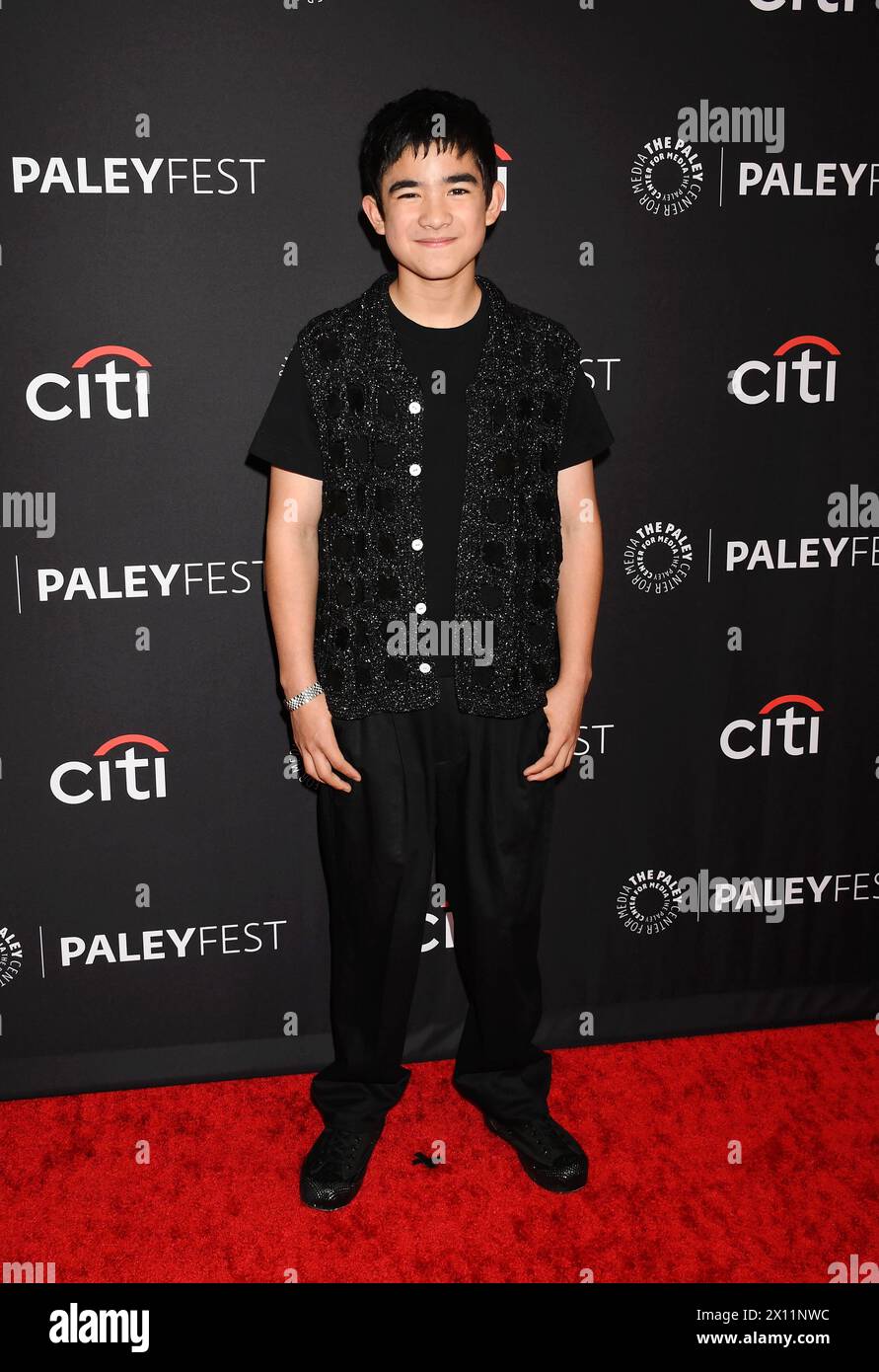 HOLLYWOOD, CALIFORNIA - APRIL 14: Gordon Cormier attends the PaleyFest ...