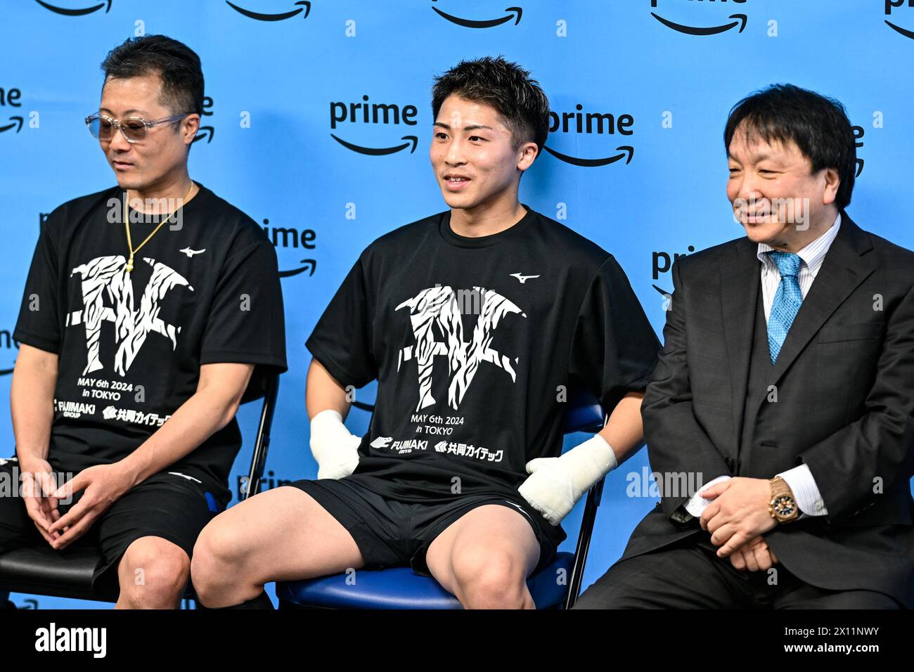 Yokohama, Kanagawa, Japan. 10th Apr, 2024. Japan's undisputed super ...