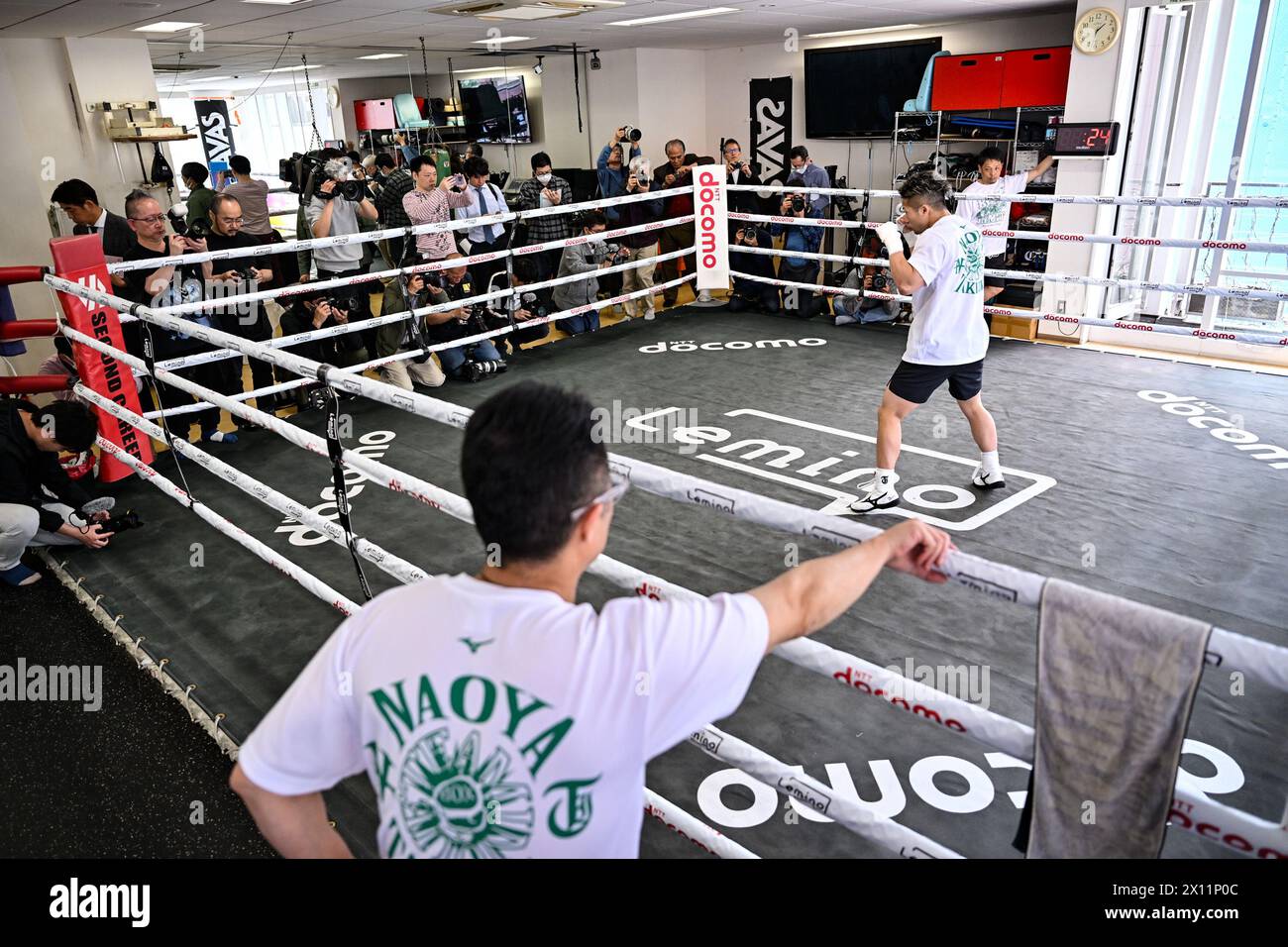 Yokohama, Kanagawa, Japan. 11th Apr, 2024. WBA bantamweight champion ...