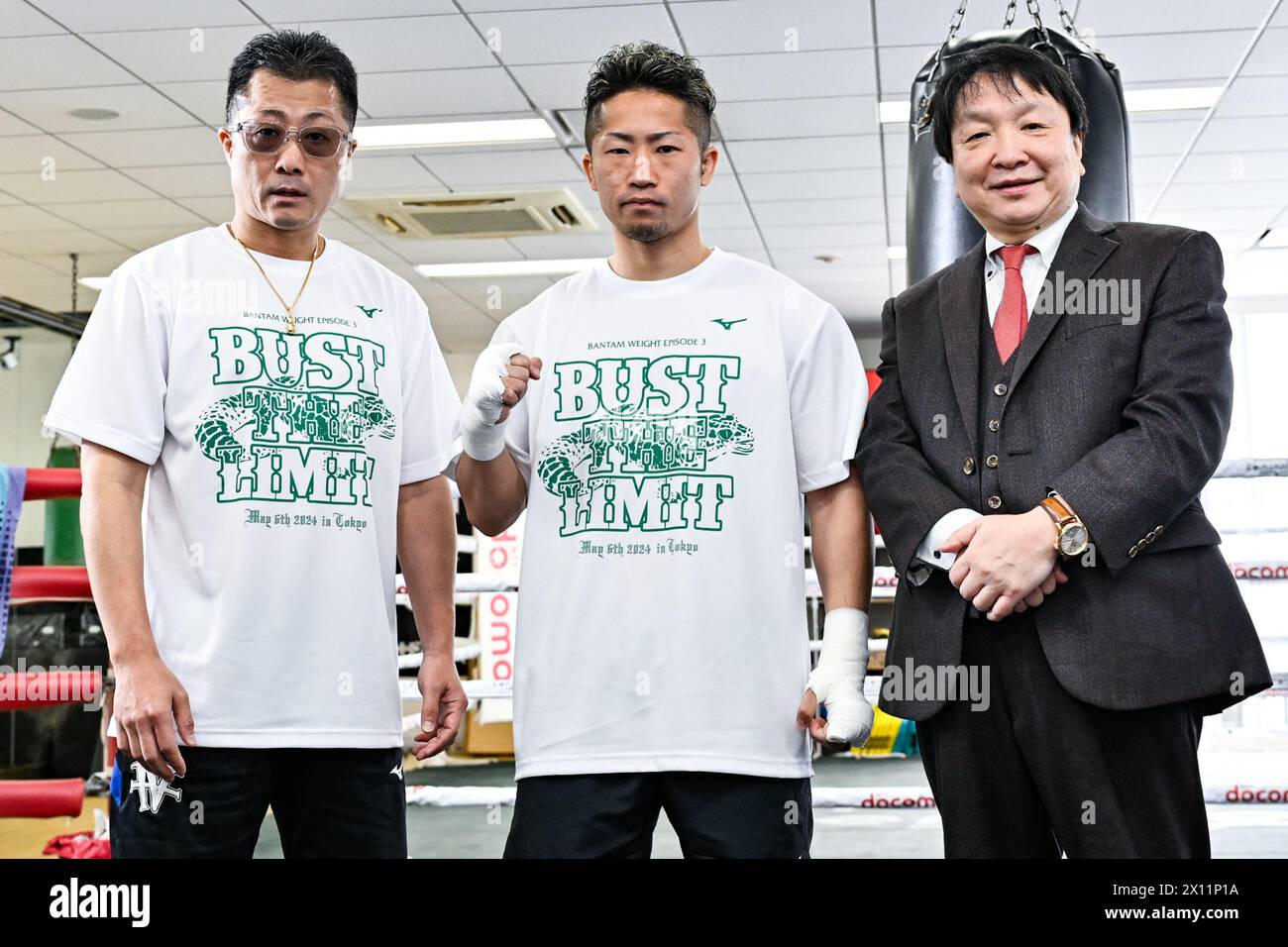 Yokohama, Kanagawa, Japan. 11th Apr, 2024. WBA bantamweight champion ...