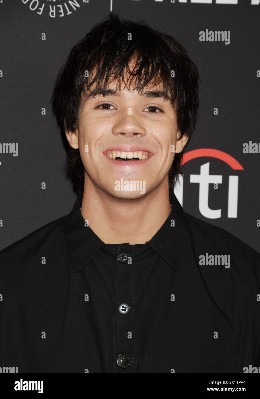 HOLLYWOOD, CALIFORNIA - APRIL 14: Ian Ousley attends the PaleyFest LA ...
