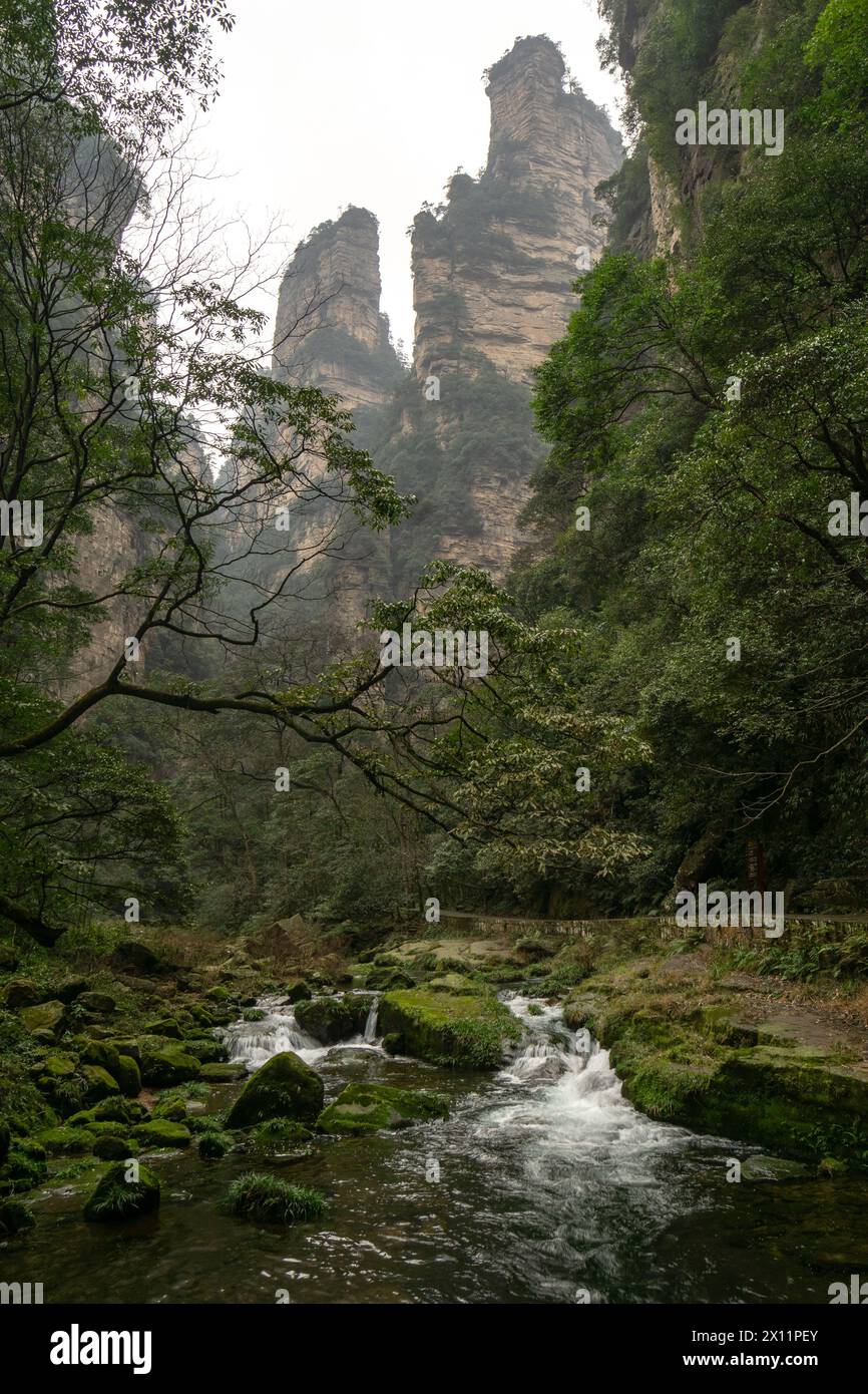 River zhangjiajie hi-res stock photography and images - Alamy
