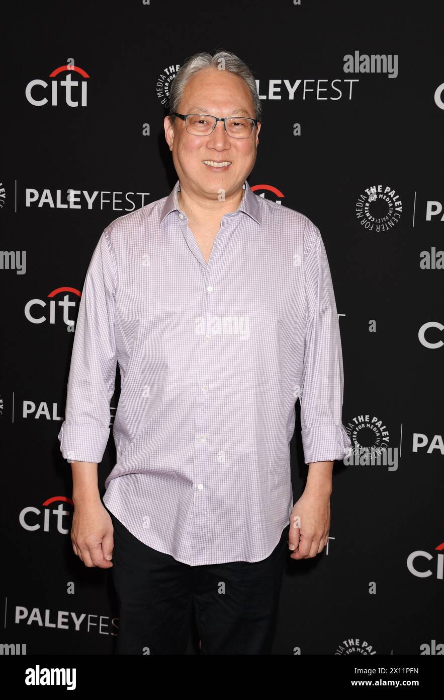 HOLLYWOOD, CALIFORNIA - APRIL 14: Albert Kim attends the PaleyFest LA ...