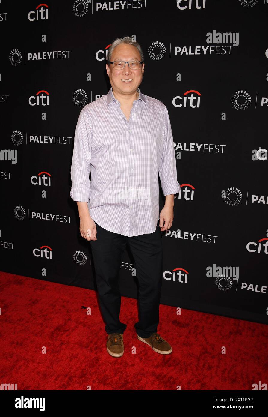 HOLLYWOOD, CALIFORNIA - APRIL 14: Albert Kim attends the PaleyFest LA ...