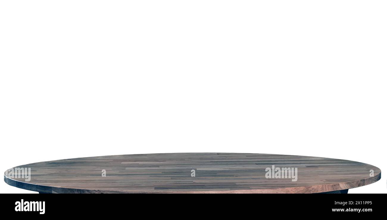 Wooden dinner table surface. Natural wood furniture close view ...