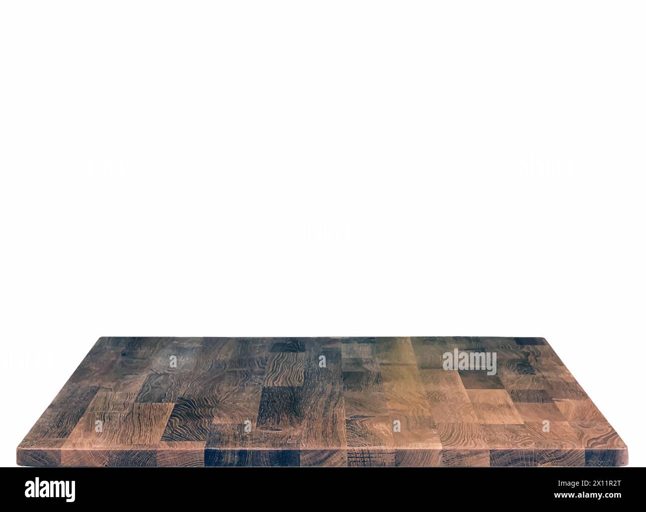 Wooden dinner table surface. Natural wood furniture close view ...