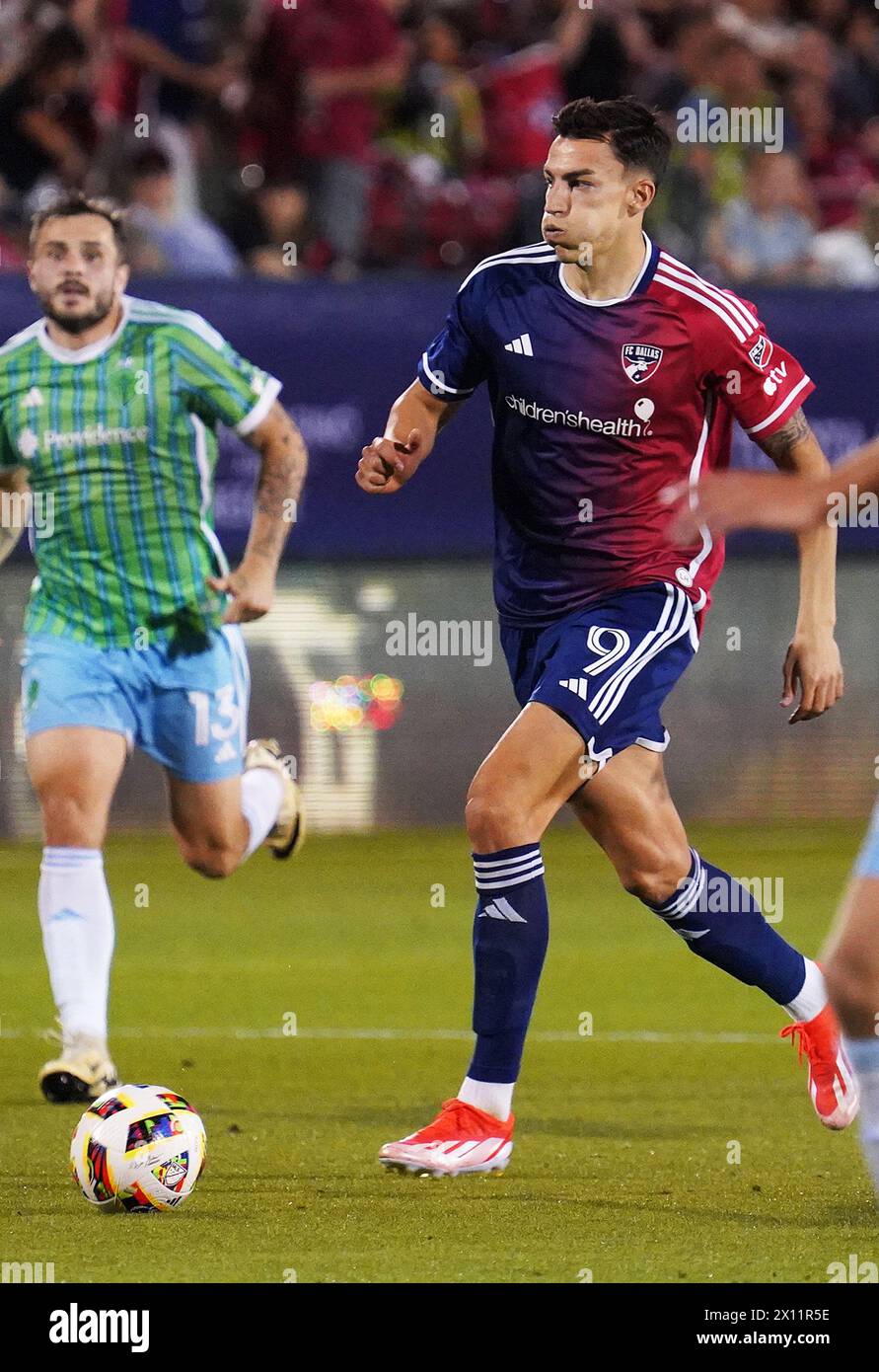 Frisco, Texas, USA. 13th Apr, 2024. Frisco, Texas, USA: Dallas forward ...