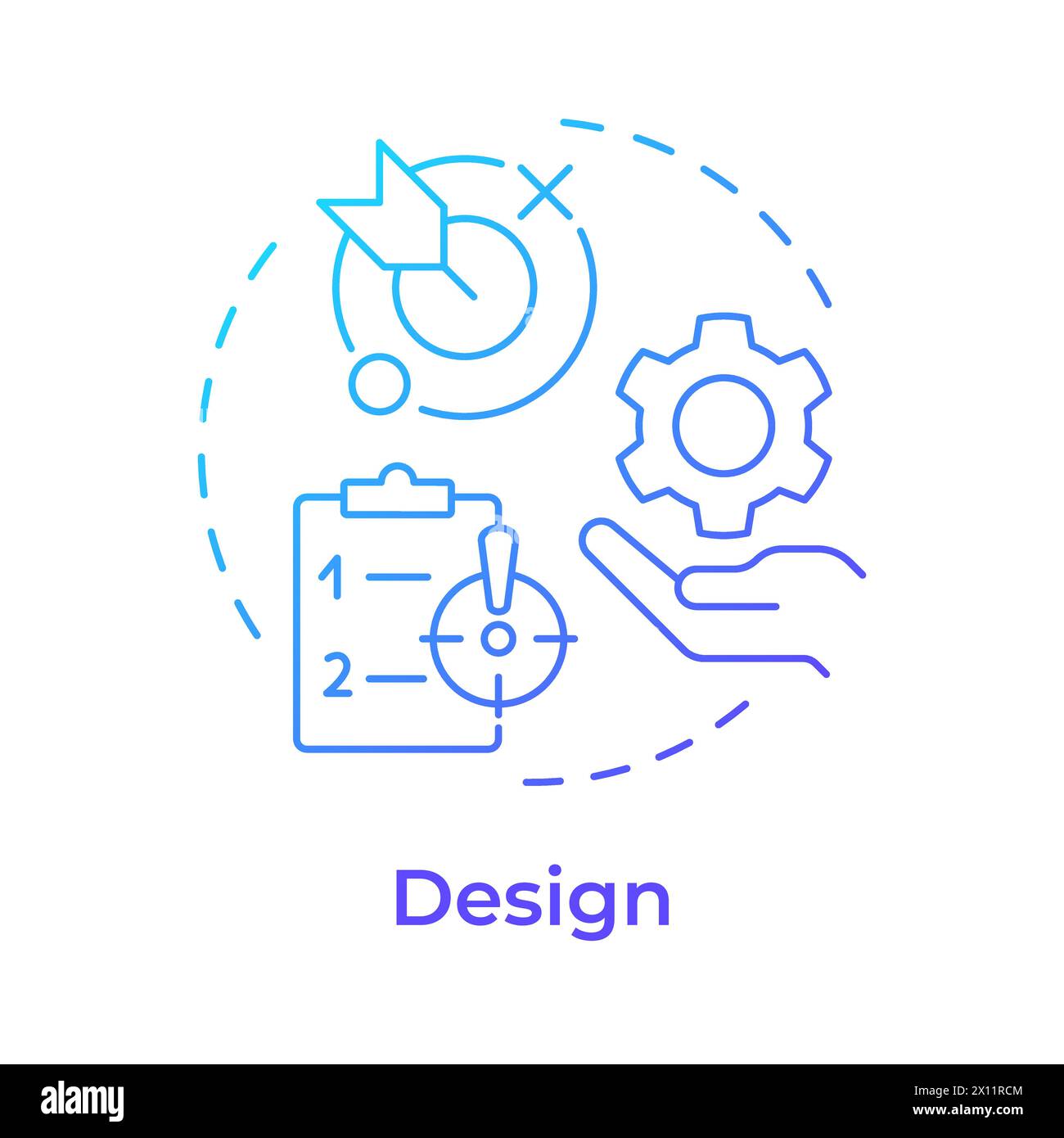 Business processes management design blue gradient concept icon Stock ... Business processes management design blue gradient concept icon Stock ...