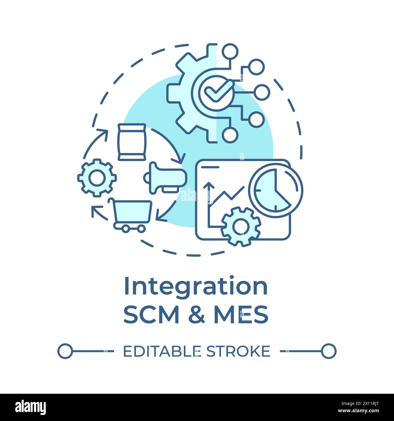 Scm symbol Stock Vector Images - Alamy