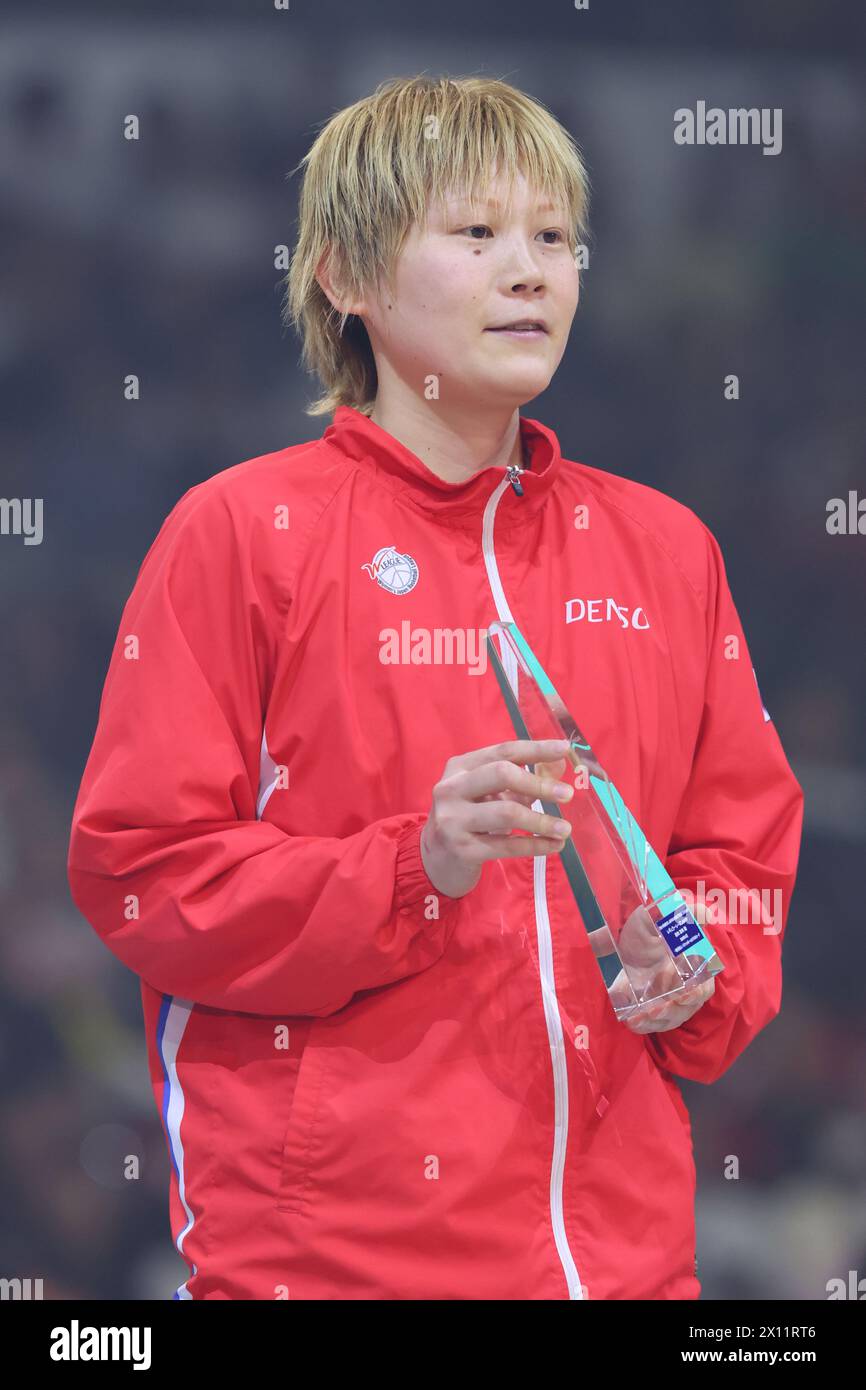 Musashino Forest Sport Plaza, Tokyo, Japan. 14th Apr, 2024. Maki Takada ...