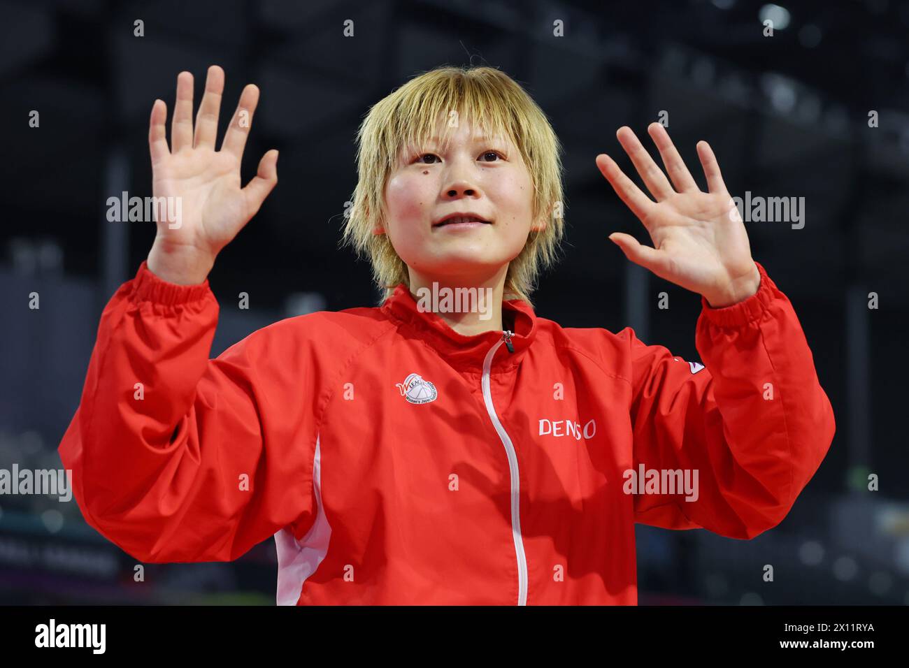 Musashino Forest Sport Plaza, Tokyo, Japan. 14th Apr, 2024. Maki Takada ...