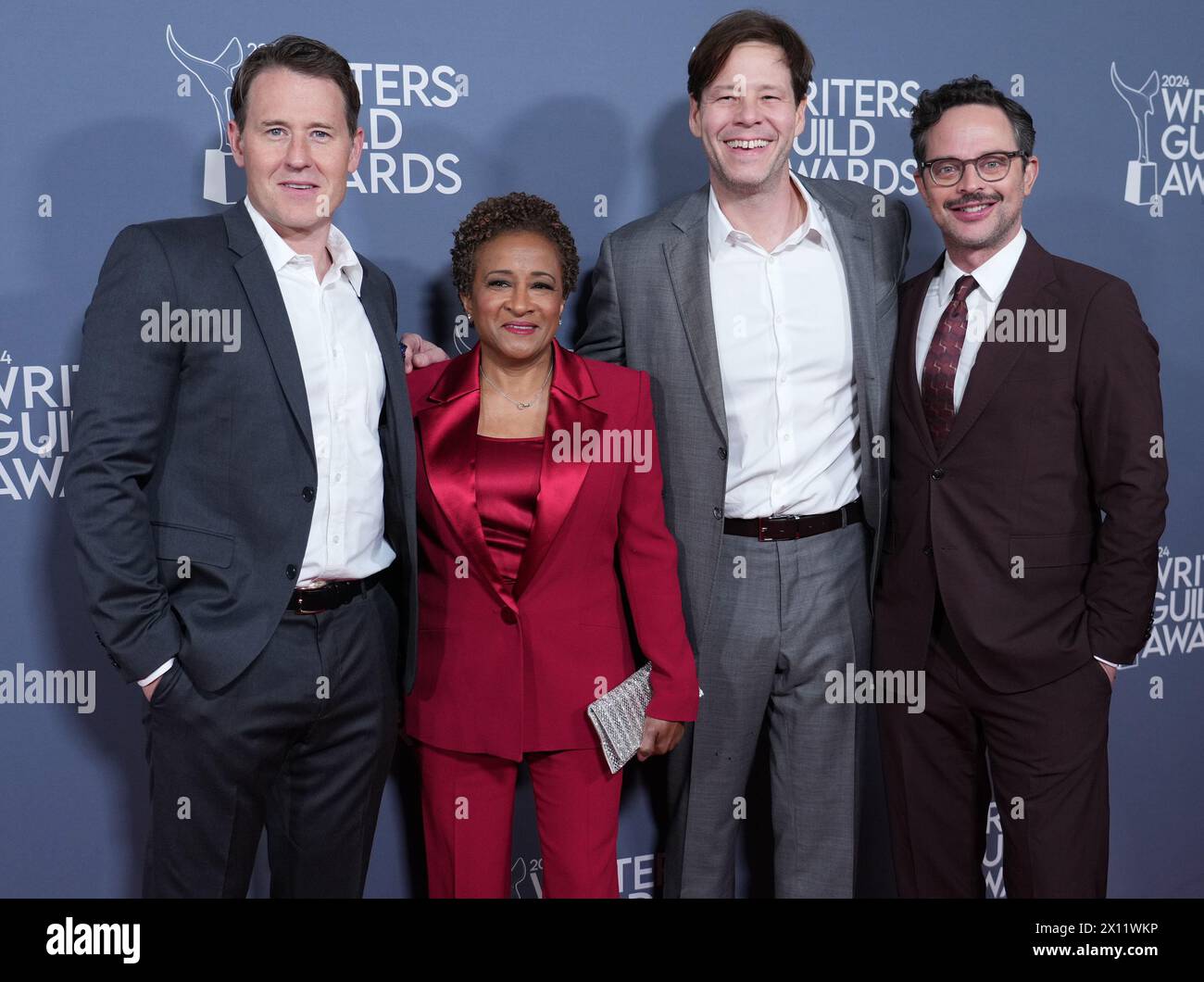 Los Angeles, USA. 14th Apr, 2024. (L-R) David Stassen, Wanda Sykes, Ike ...
