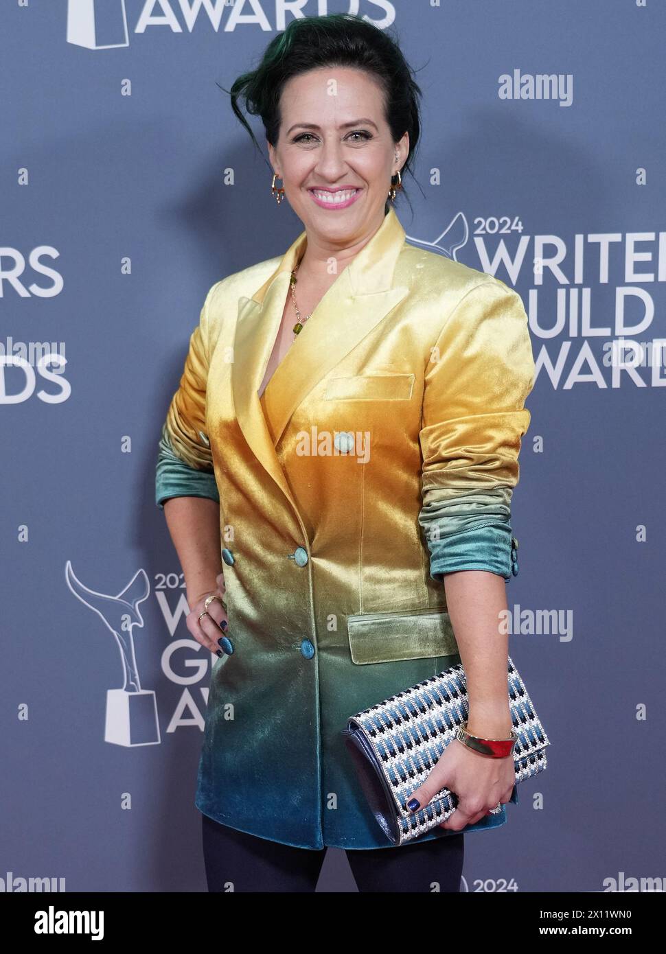 Los Angeles, USA. 14th Apr, 2024. Kelly Galuska arrives at the 2024 ...