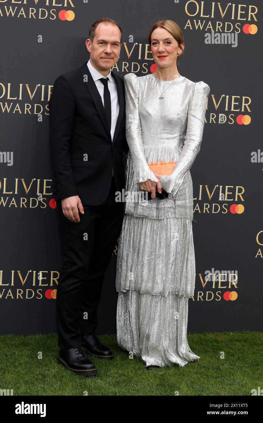 London, UK. 14th Apr, 2024. Derek Bond and Laura Cubitt attend the ...