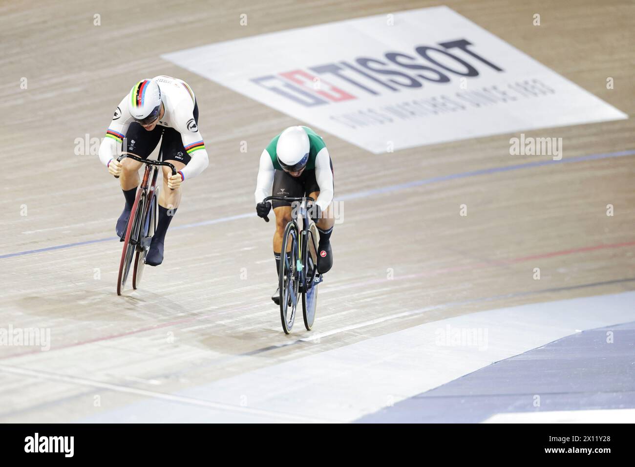 Picture by Alex Whitehead/SWpix.com - 14/04/2024 - Cycling - Tissot UCI ...