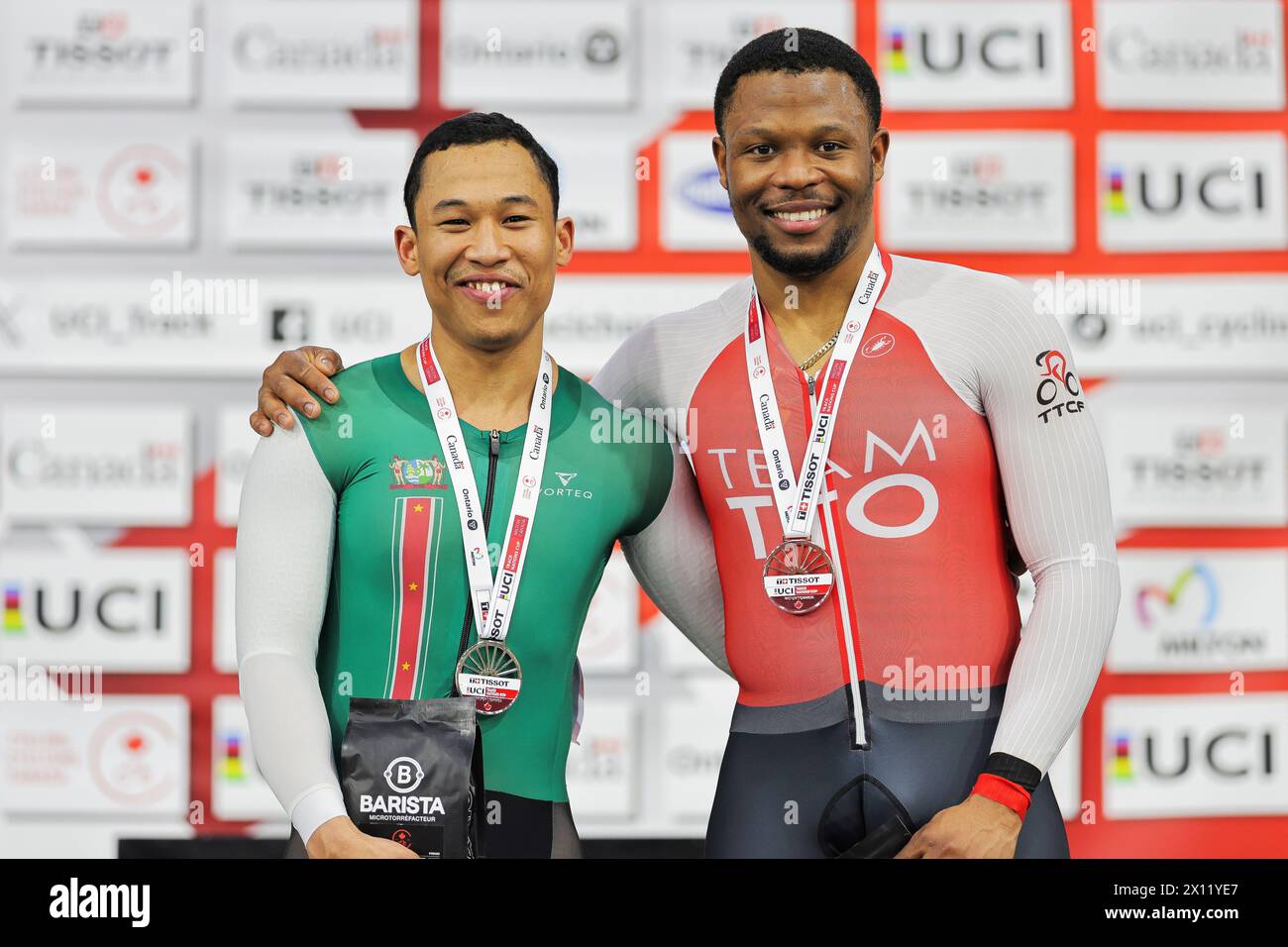 Picture by Alex Whitehead/SWpix.com - 14/04/2024 - Cycling - Tissot UCI Track Nations Cup ...