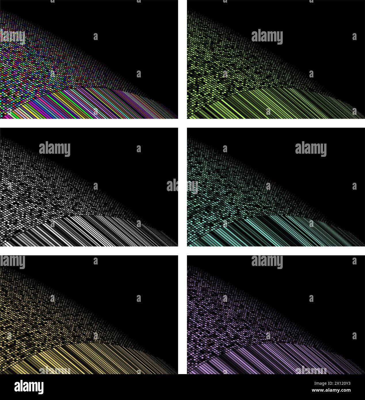 curved squares halftone abstract background design Stock Vector Image ...