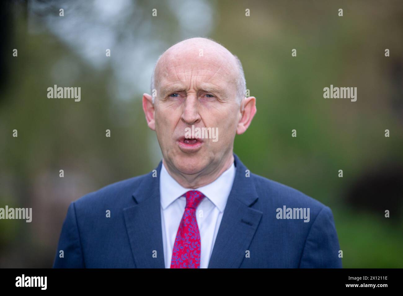 London, England, UK. 15th Apr, 2024. Shadow Defence Secretary JOHN ...
