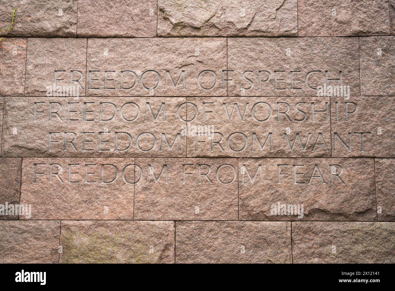 Franklin Delano Roosevelt Memorial, Presidential memorial in Washington ...
