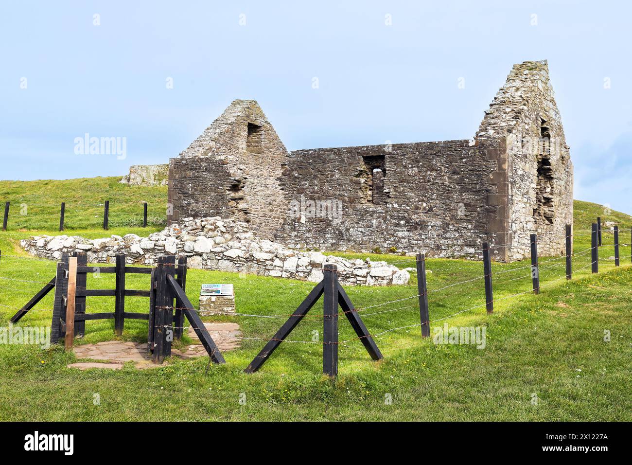 St Ninians Chapel, near the Royal Burgh of Whithorn, Dumfries and ...