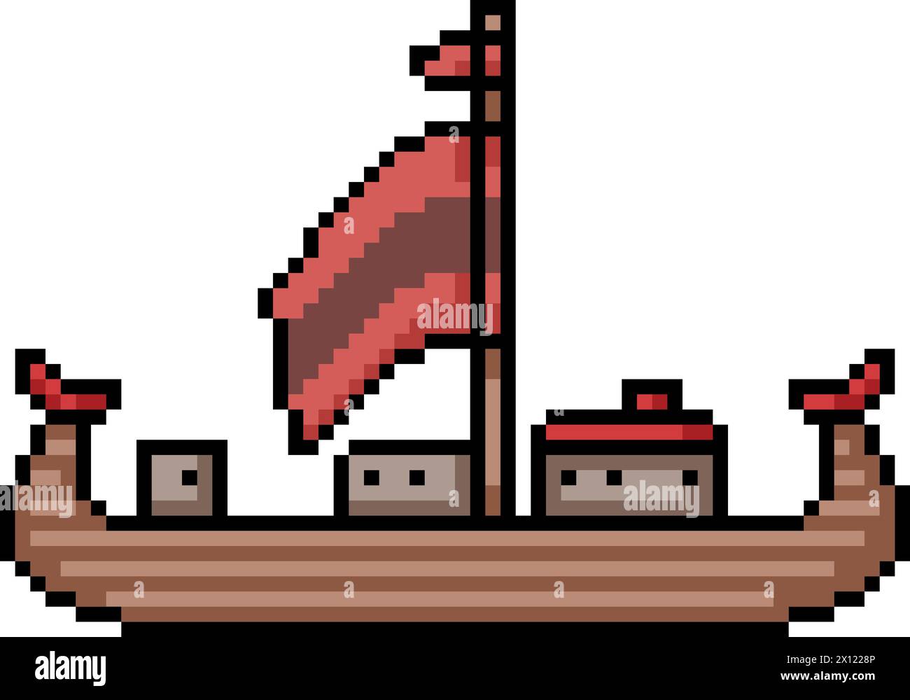 An ancient ship Stock Vector Images - Alamy