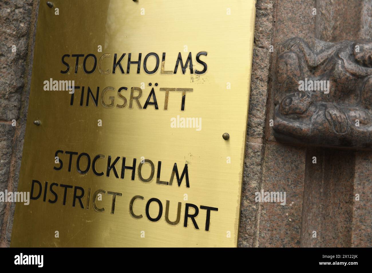 Stockholm, Sweden. 15th Apr, 2024. The main hearing against the former ...