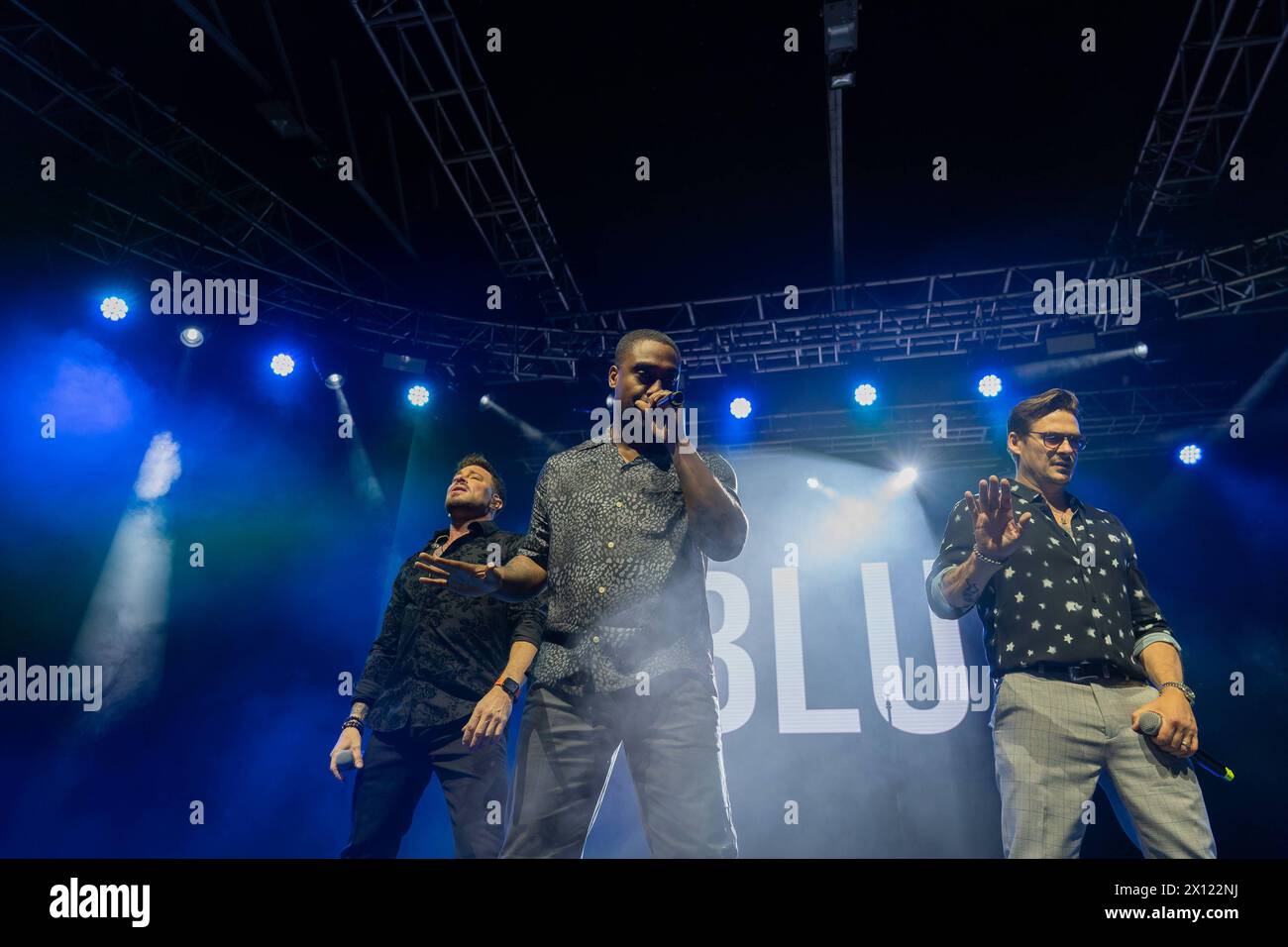 Music Concert - Blue Simon Webbe and Lee Ryan of Blue Milan Fabrique ...