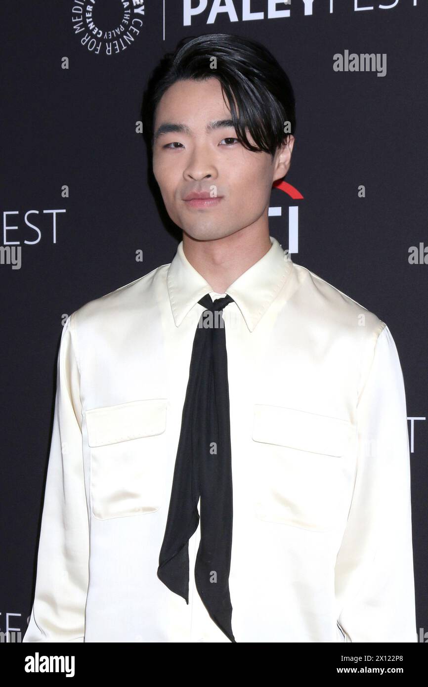 LOS ANGELES - APR 14: Dallas James Liu at PaleyFEST 2024 - Avatar: The ...