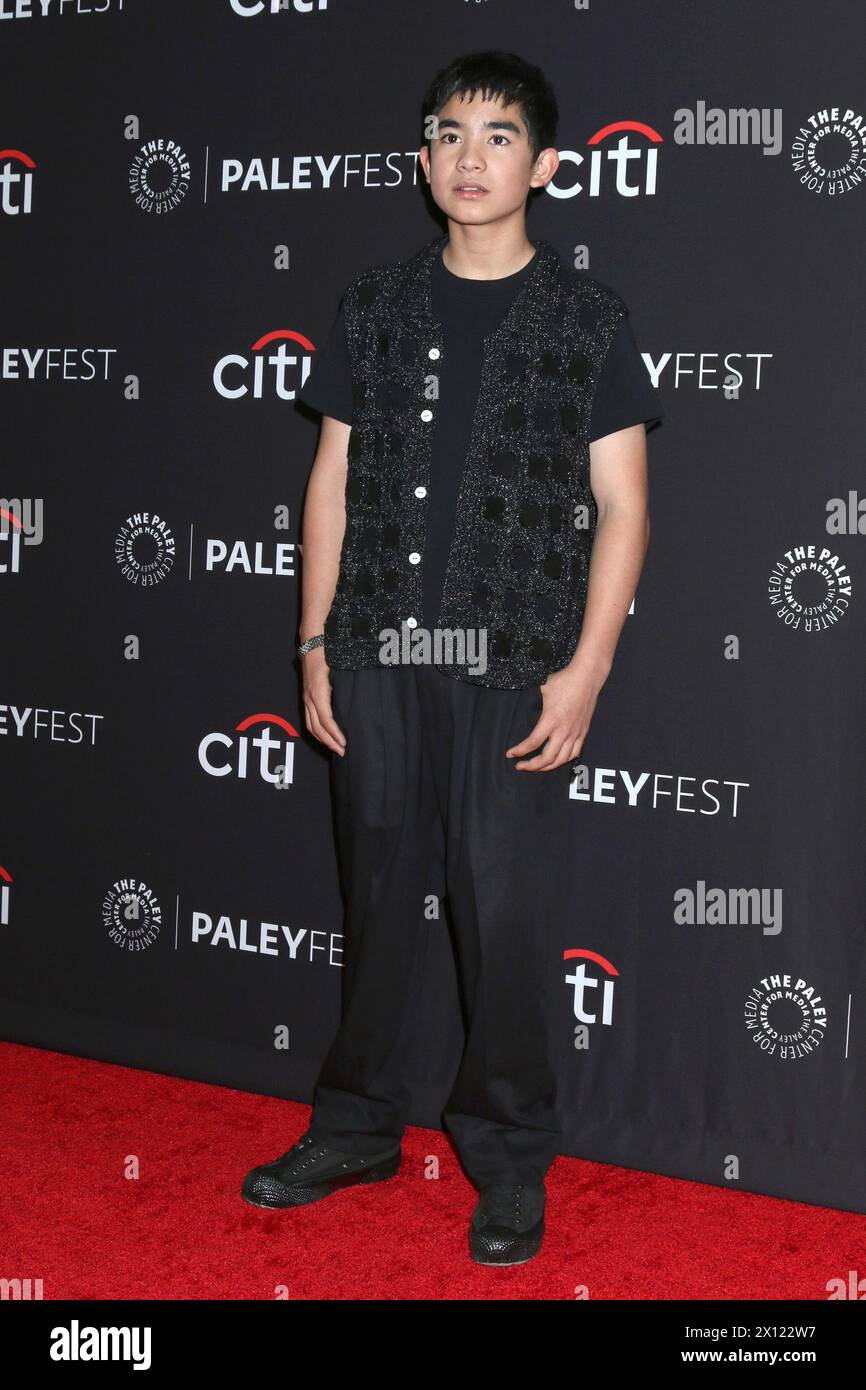 LOS ANGELES - APR 14: Gordon Cormier at PaleyFEST 2024 - Avatar: The ...