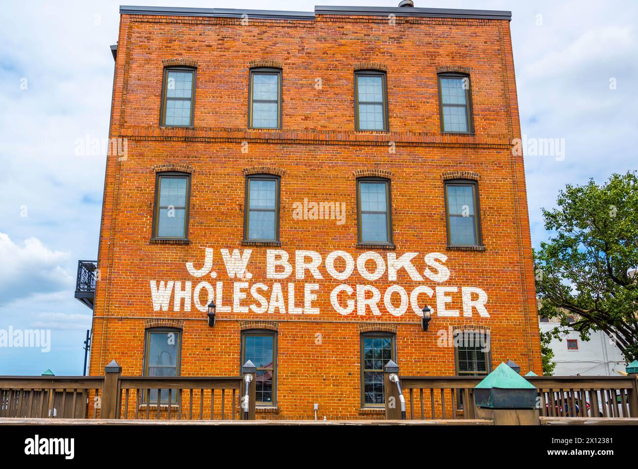 Wilmington Beach, NC, USA - Aug 17, 2022: The JW Brooks Wholesale ...