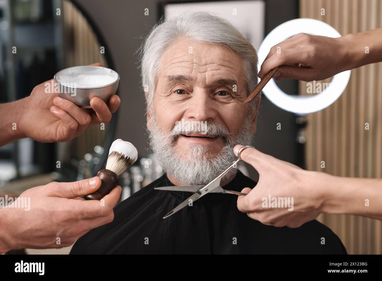 Mustache care hi-res stock photography and images - Alamy