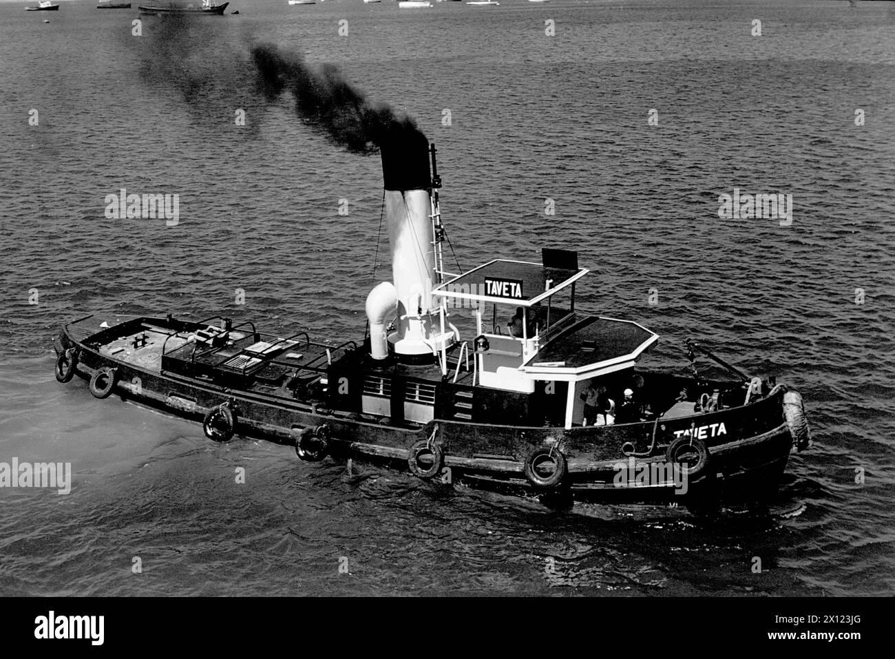 Taveta Tug or Tugboat Working in the Port, Harbour or Harbor of Mombasa ...